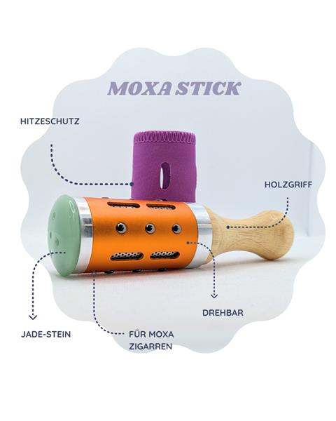 kinesiologietapes.shop - Moxa Set mit Jade Stick und Moxa Roll